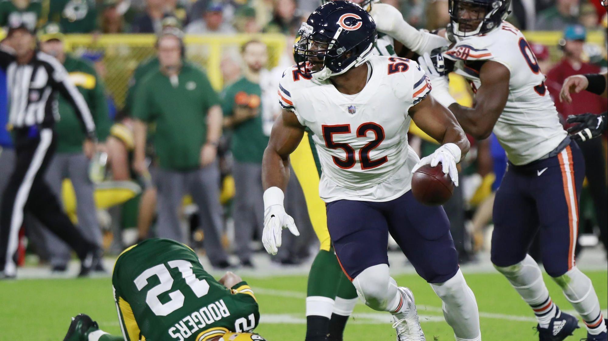 The 2018 Taylor Blitz Times Defensive Player of the Year – Khalil Mack ...